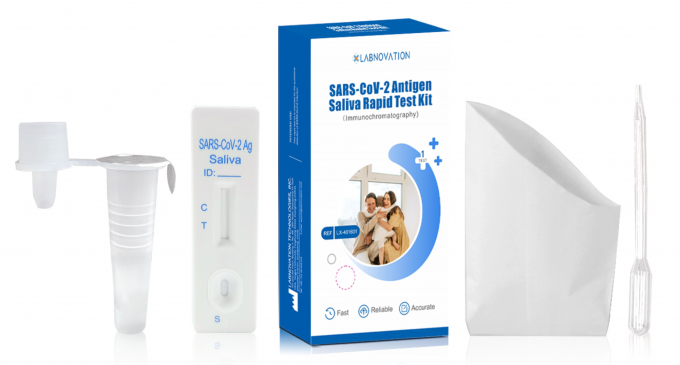Prova rapida Kit Self Test Single Package della saliva dell'antigene di ...